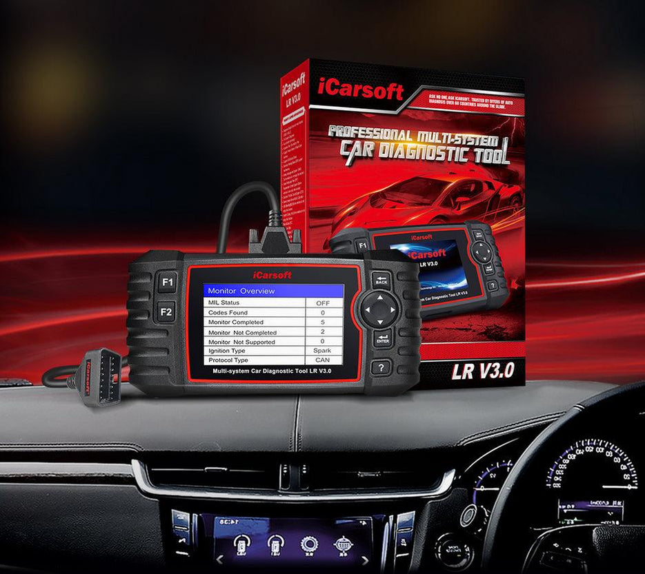 iCarsoft LR V3.0 Land Rover/Rover/Jaguar Diagnostic Scan Tool ...